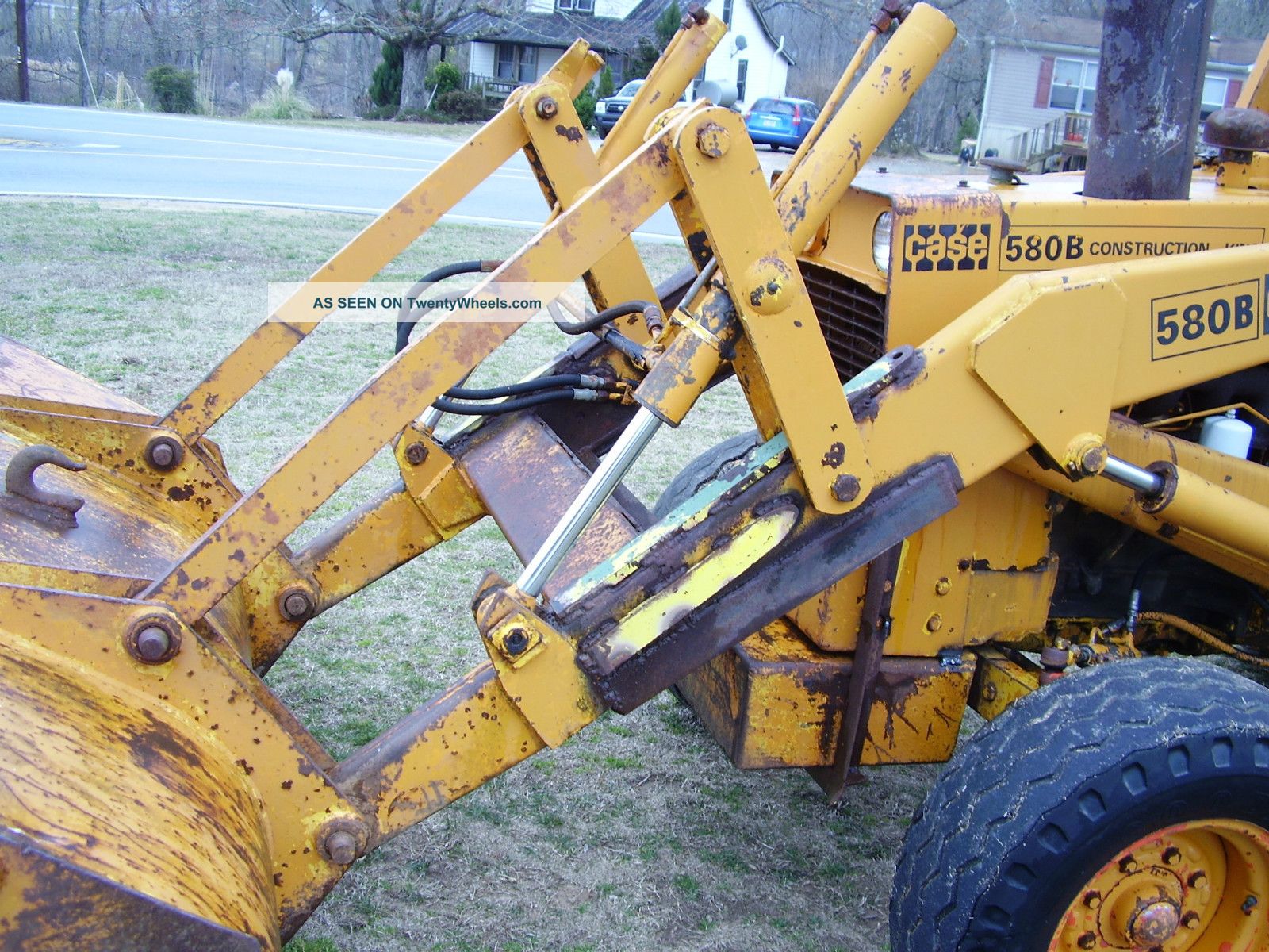 Case 580 B Extendhoe Loader Backhoe Good Farm Machine