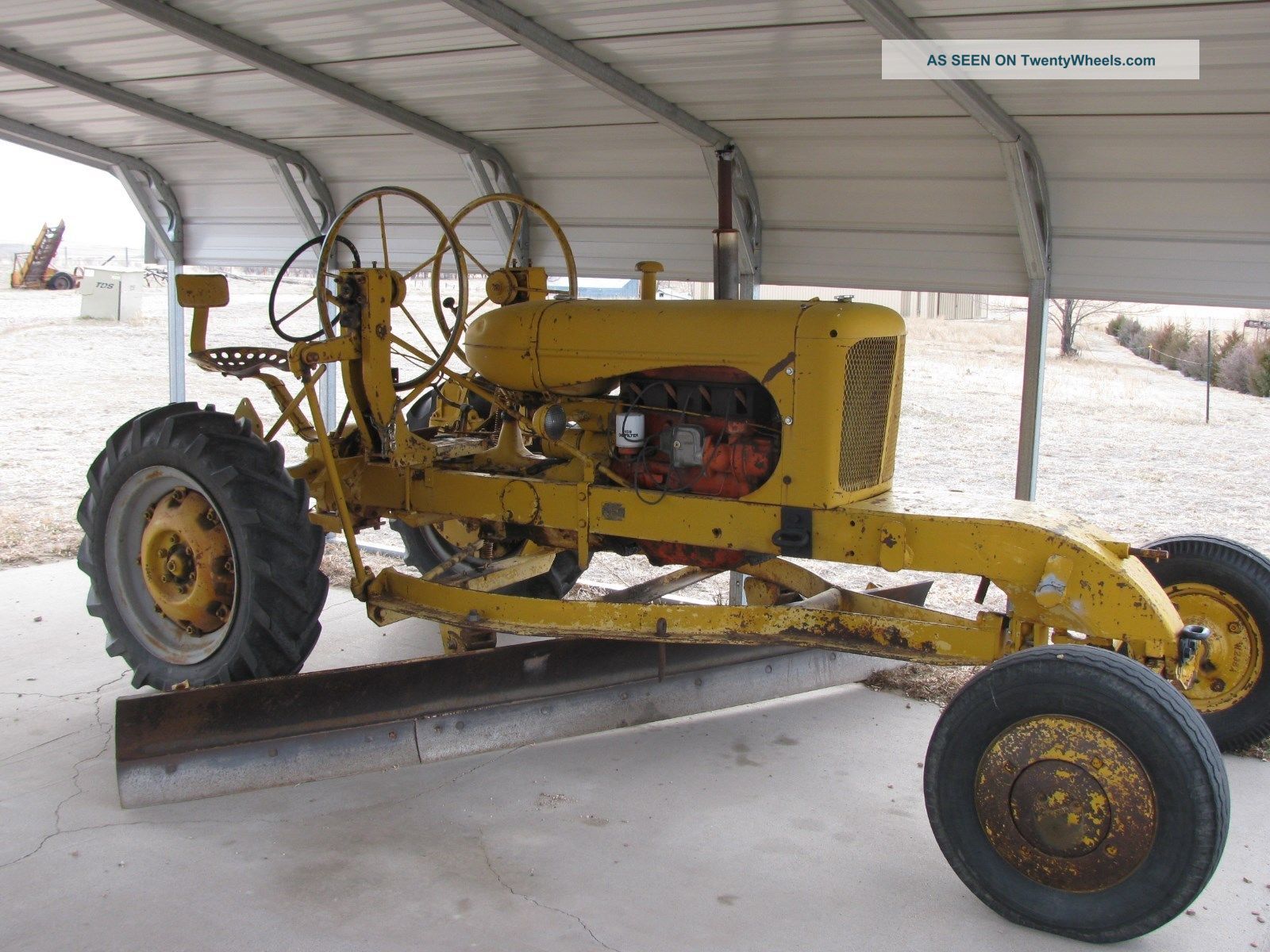 Allis - Chalmers Road Grader 1949 - - Road Patrol - - Good Allis - Chalmers Road Grader 1949 - - Road Patrol - - Good