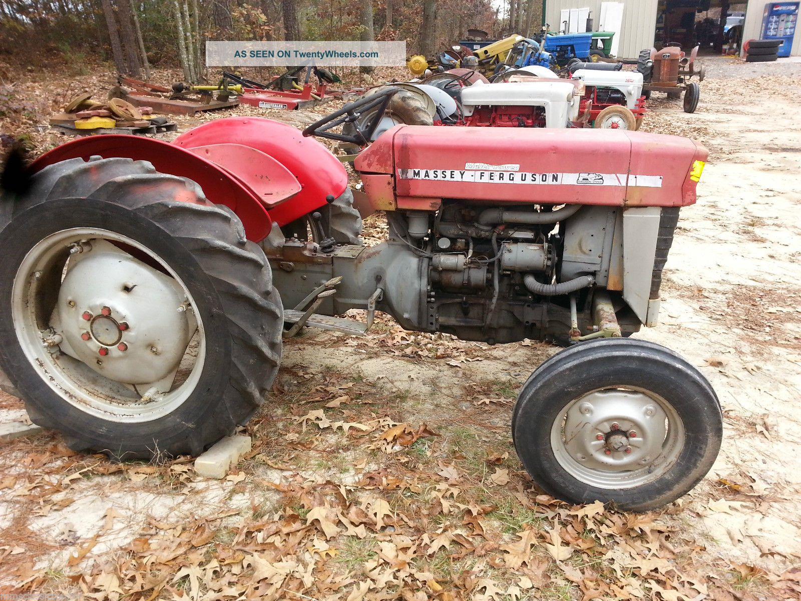 Fairly Rare Massey Ferguson 130 Diesel Tractor