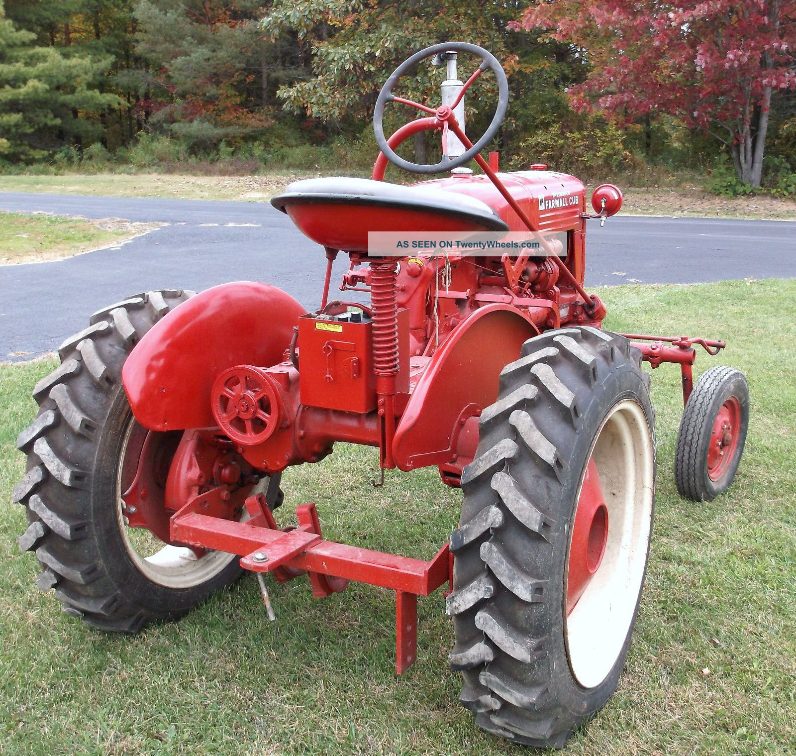 1953 Farmall Cub Antique Tractor International Haverster Mccormick