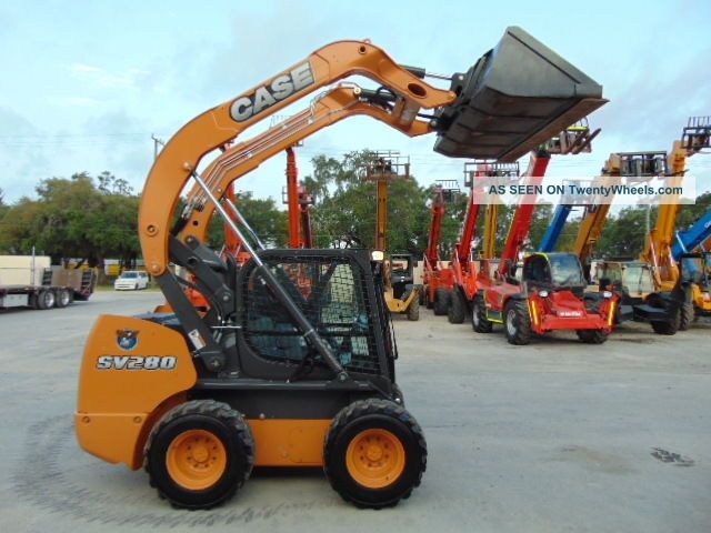 2016 " Loaded " Case Sv - 280 Enclosed A/c Cab - 2 Speed Turbo