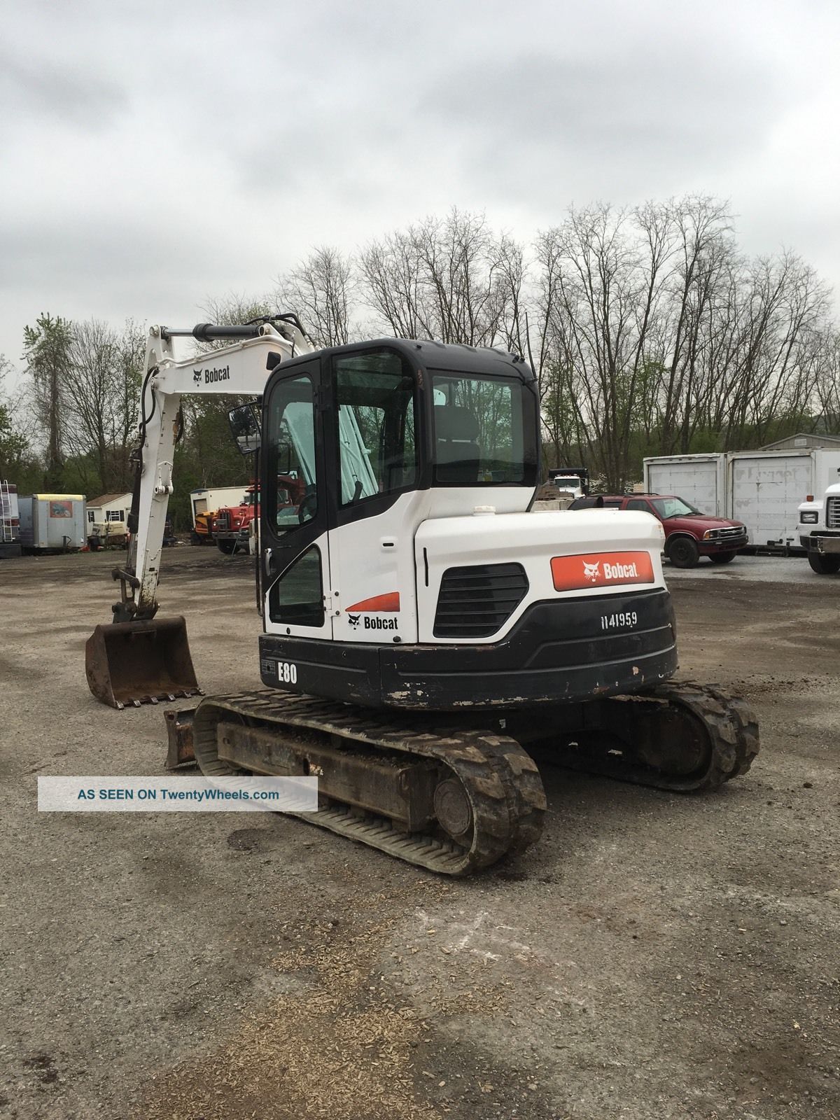 2010 Bobcat E80 Excavator Loaded 2400 Hours