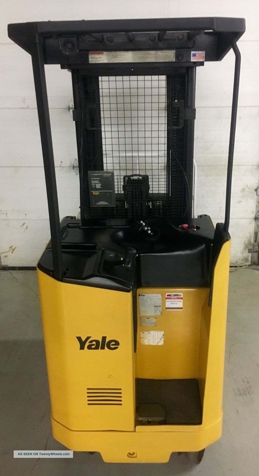 Forklift Yale Nr040 Electric Narrow Aisle Reach Nr040acnl36te095
